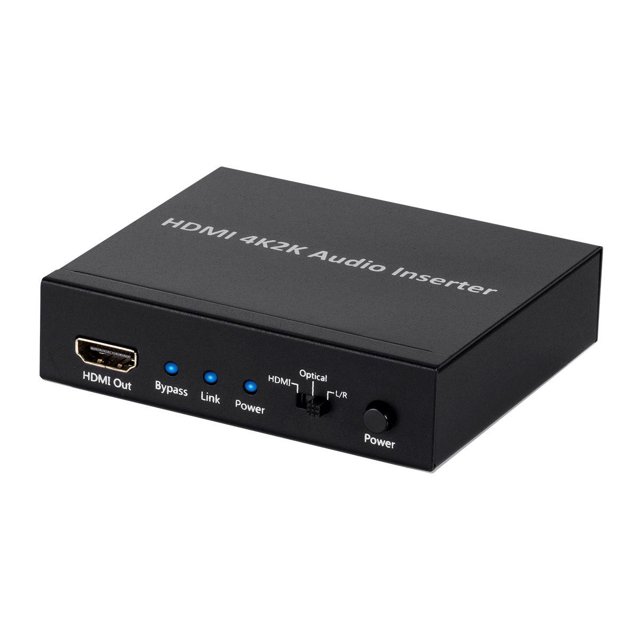 Monoprice Blackbird 4K Series HDMI Audio Inserter | Supports 4K ...