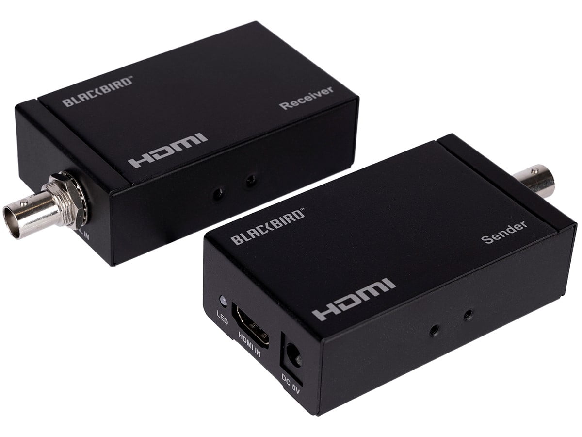 Monoprice Blackbird HDMI Extender over Coaxial Cable up to 328 Feet ...