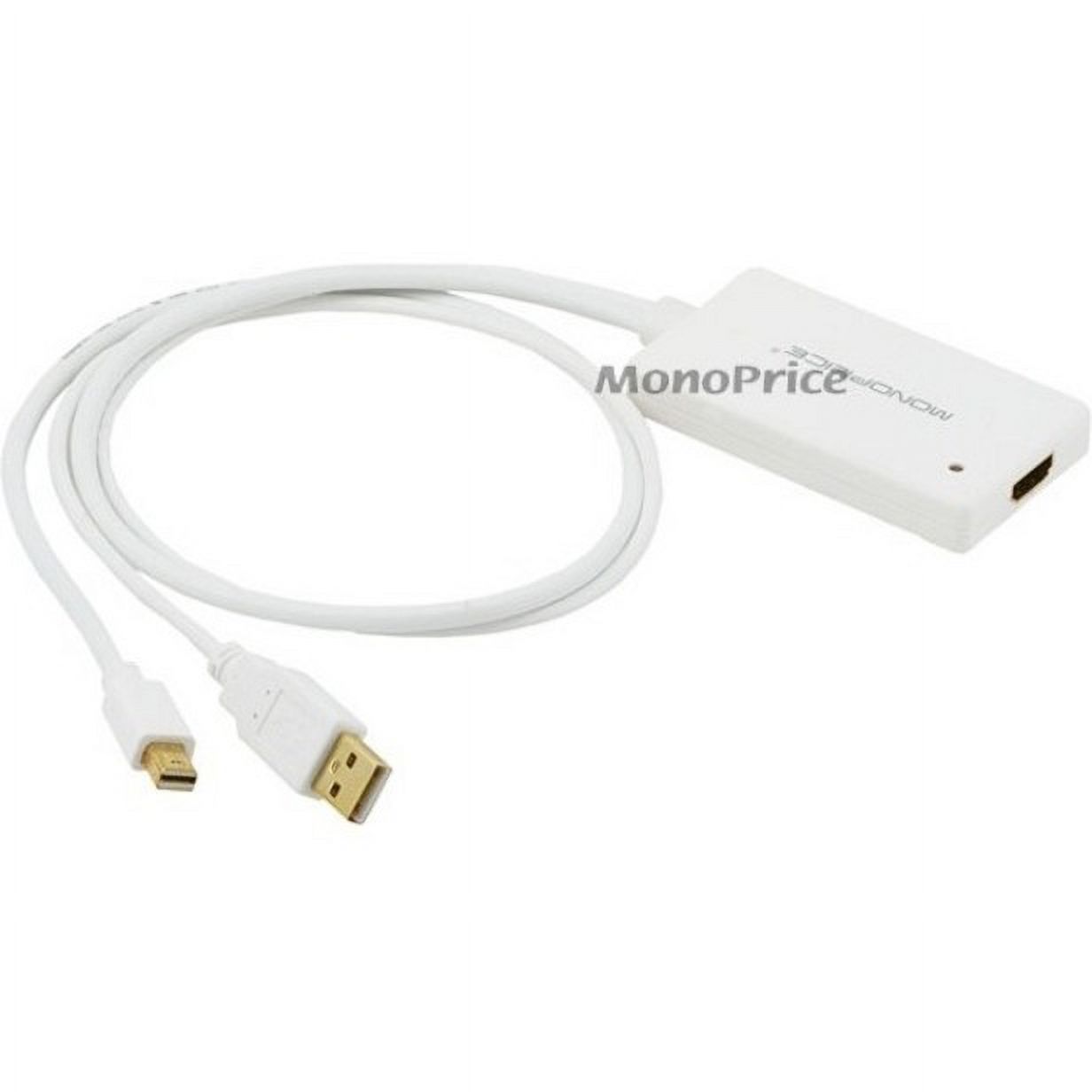 Monoprice Cable Adapter White 5969 - Walmart.com