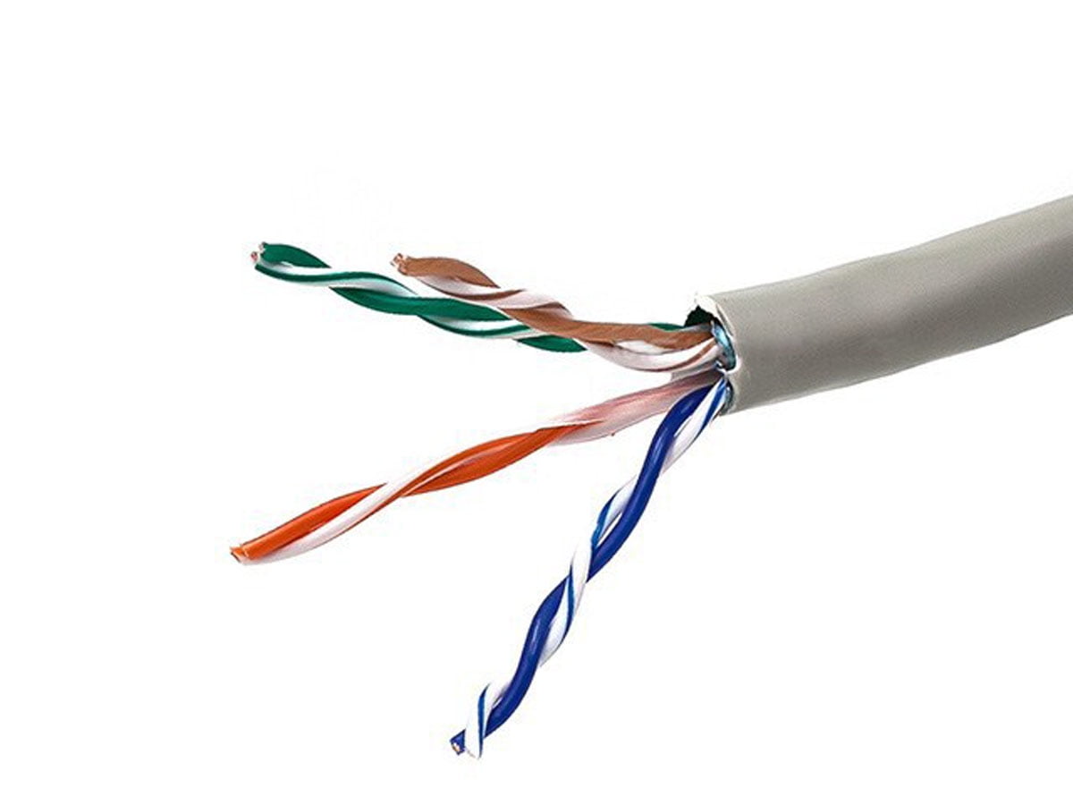 Monoprice Cat5e Ethernet Bulk Cable - 1000 Feet - Gray | Network ...