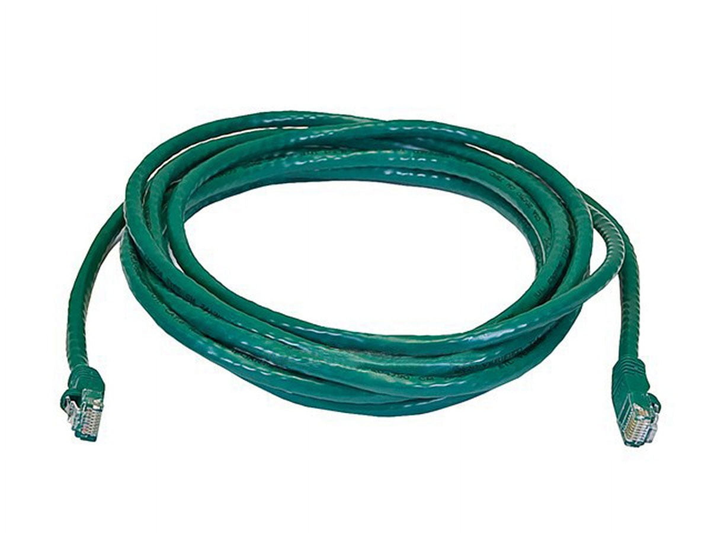 Monoprice Cat5e Ethernet Patch Cable - 14 Feet - Green | Network ...