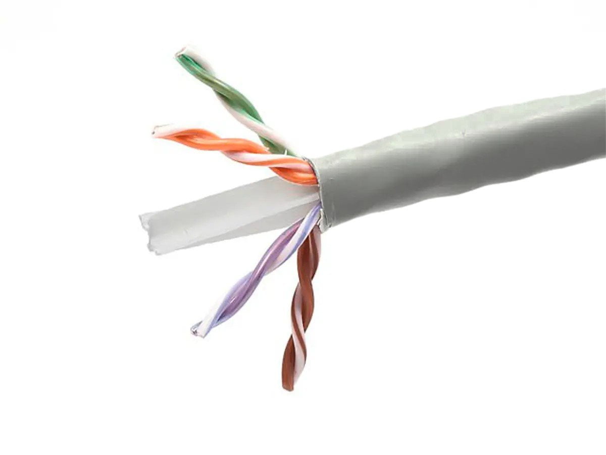 Monoprice Cat6 CMP Bulk Cable - 1000 Feet - Gray | UTP, UL, Solid ...
