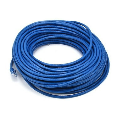 Blue 200 FT Cat5e Ethernet Cable for PC, Mac, Laptop, PS2, PS3, PS4 ...