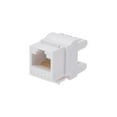 Monoprice Cat6 Punch Down Short Body 180-Degree Keystone Jack for 22 ...