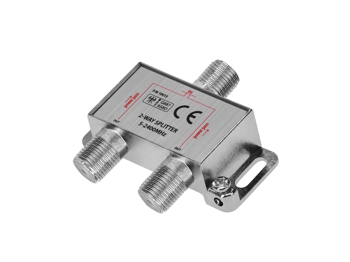 Monoprice Coaxial Cable Splitter, 2 Way - Walmart.com