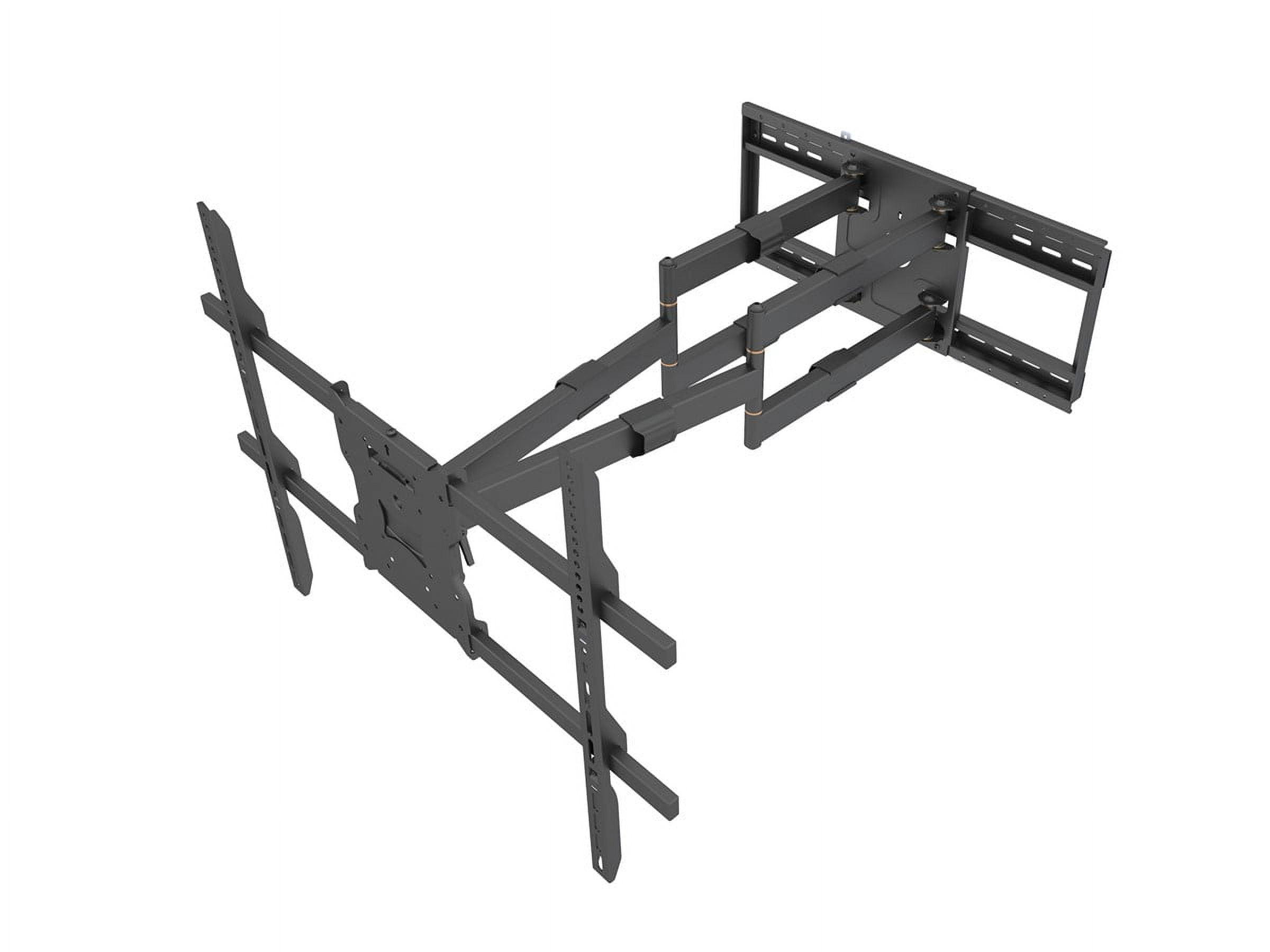 Monoprice Commercial Full Motion TV Wall Mount Bracket Extra Large and ...