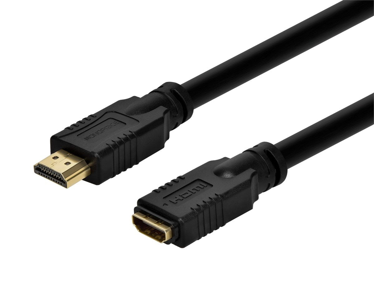 Monoprice Commercial Series 3341 3' HDMI Video Cable Black 103341 ...