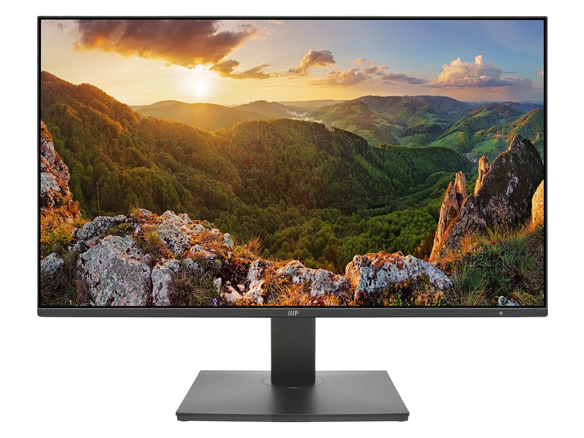 Monoprice CrystalPro 24" 1080p IPS LCD 75 Hz Computer Monitor, Black ...