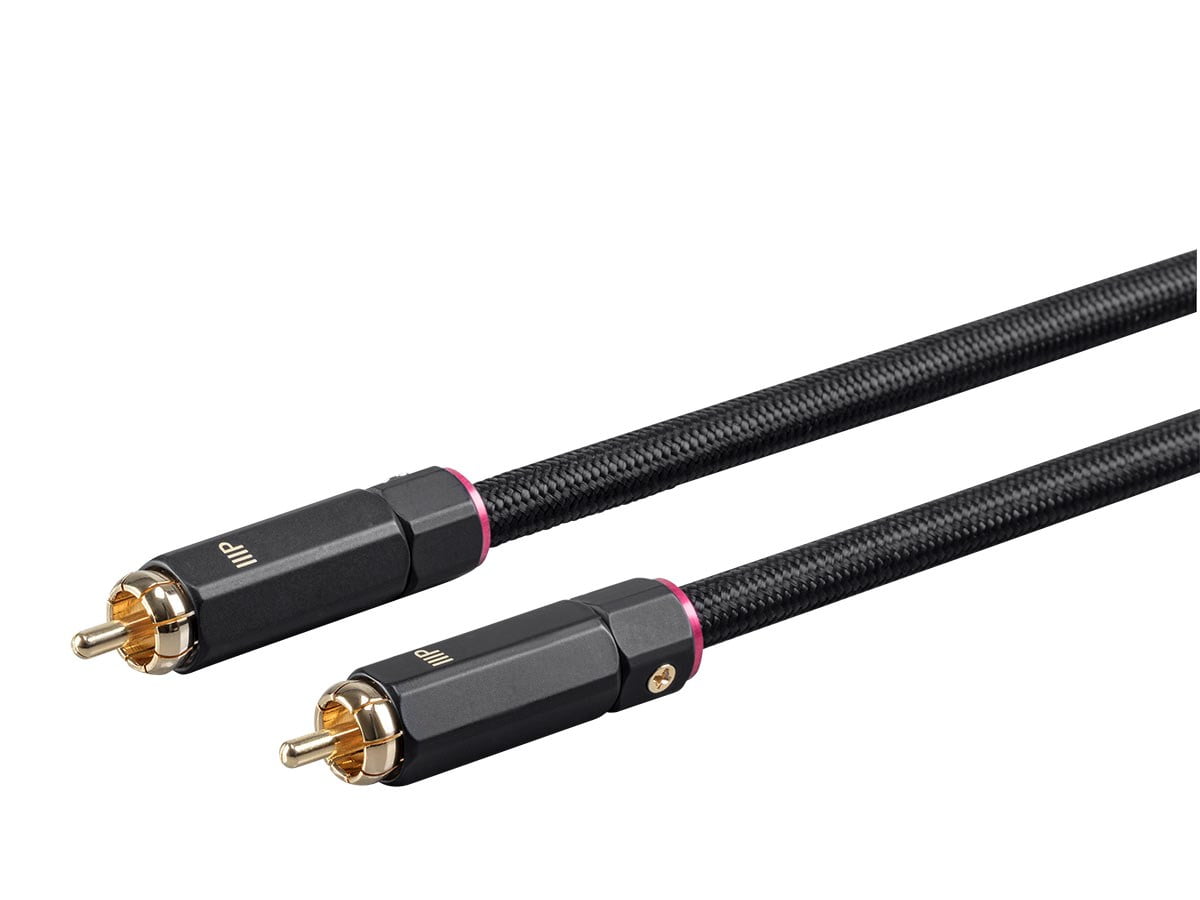 Monoprice Digital Coaxial Audio/Video Cable - 6 Feet - Black | RCA ...