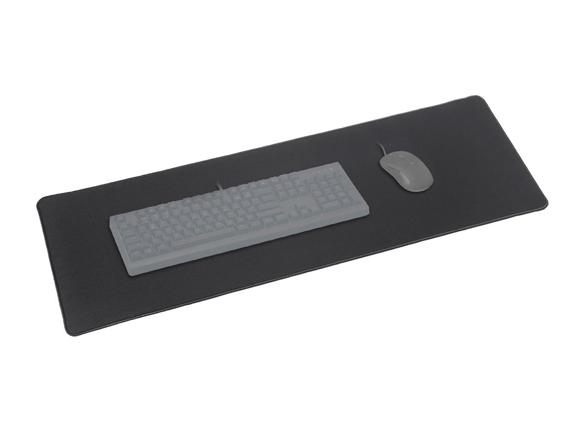 Monoprice Extra Wide Length Mouse Pad - Black | 36 x 12 inches, 3mm ...