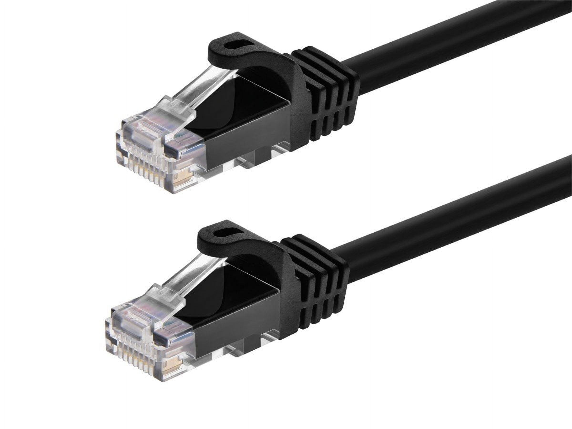 Monoprice Cat6 Ethernet Patch Cable - 10 Feet - Black | Network ...