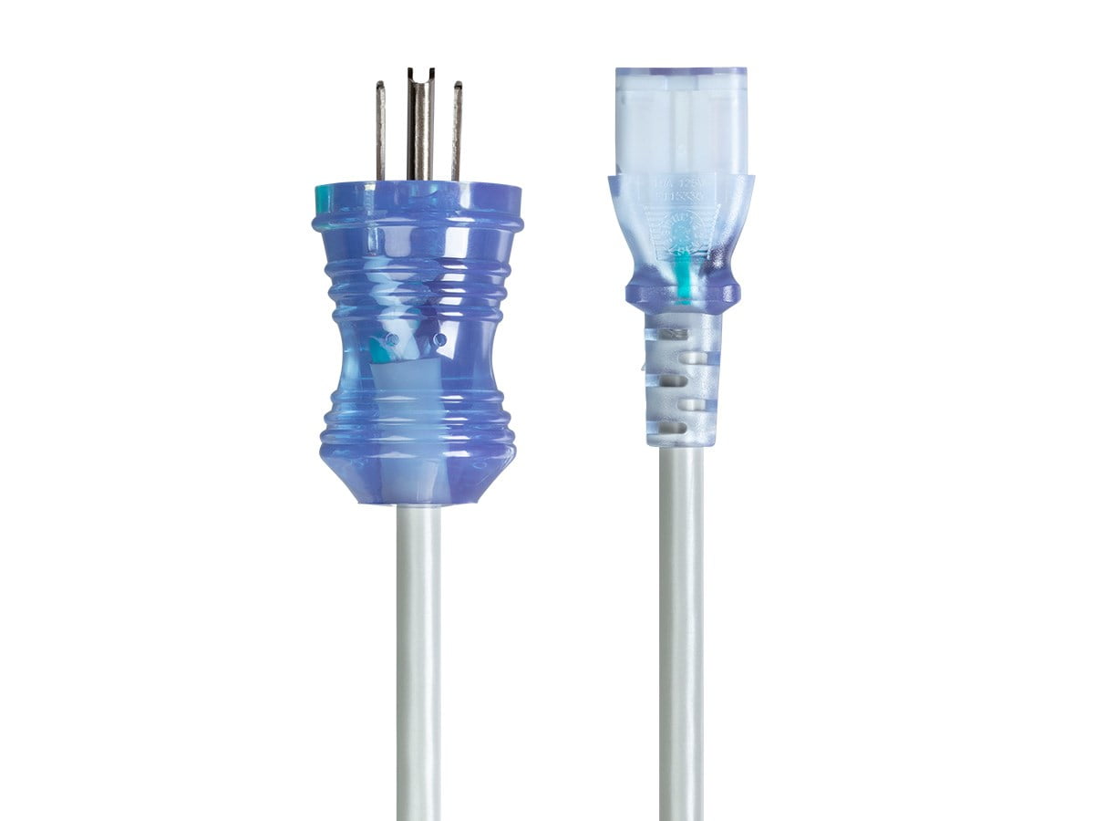 Monoprice Hospital-Grade Computer Power Cable / Cord - 6 Feet - Gray ...