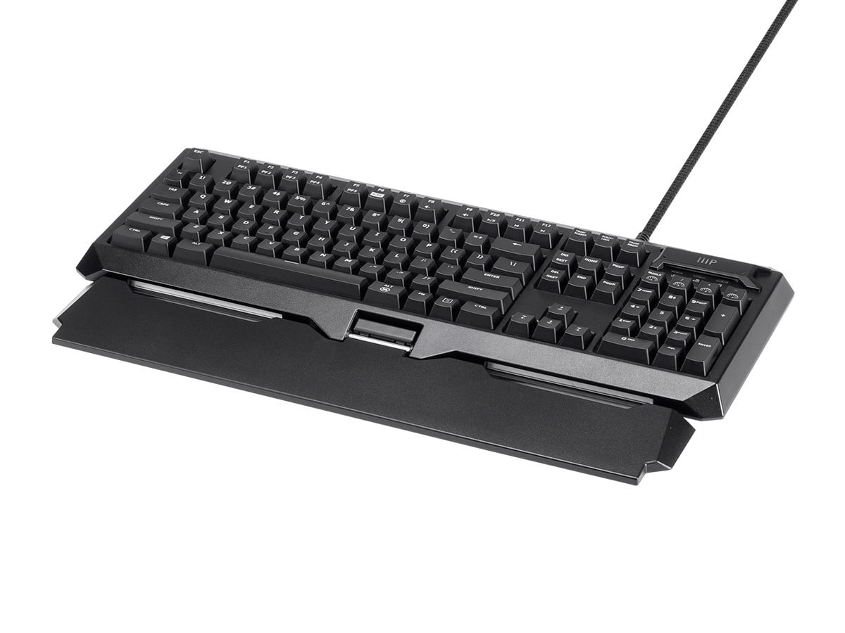 Monoprice MP D20 RGB Backlit Mechanical Gaming Keyboard, Cherry MX Blue ...