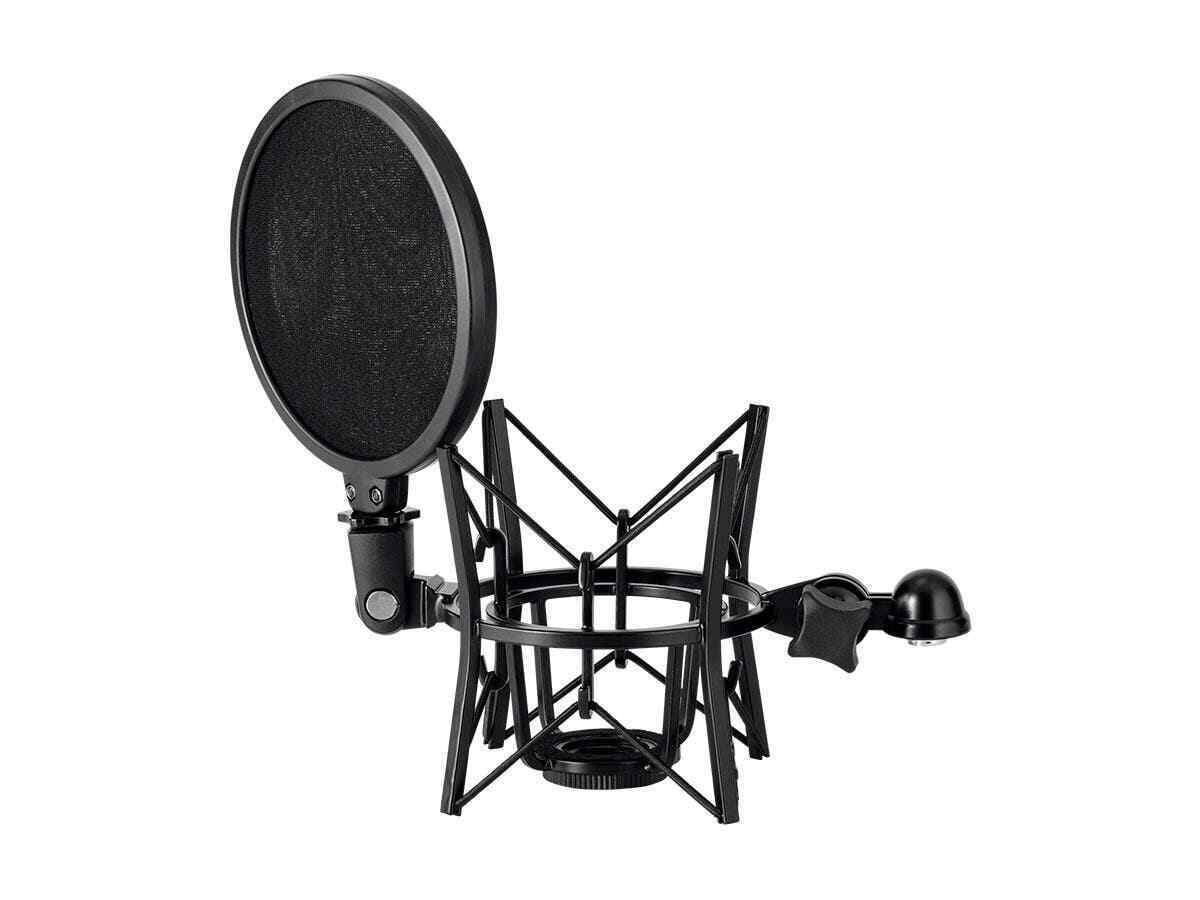 Monoprice Mic Pop Filter and Shock Mount For Large Diaphram Condenser ...
