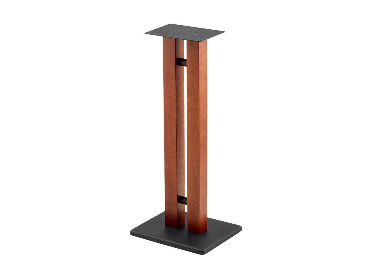 Monoprice Monolith Speaker Stands - 28 Inch, Cherry (Each), 50lbs ...