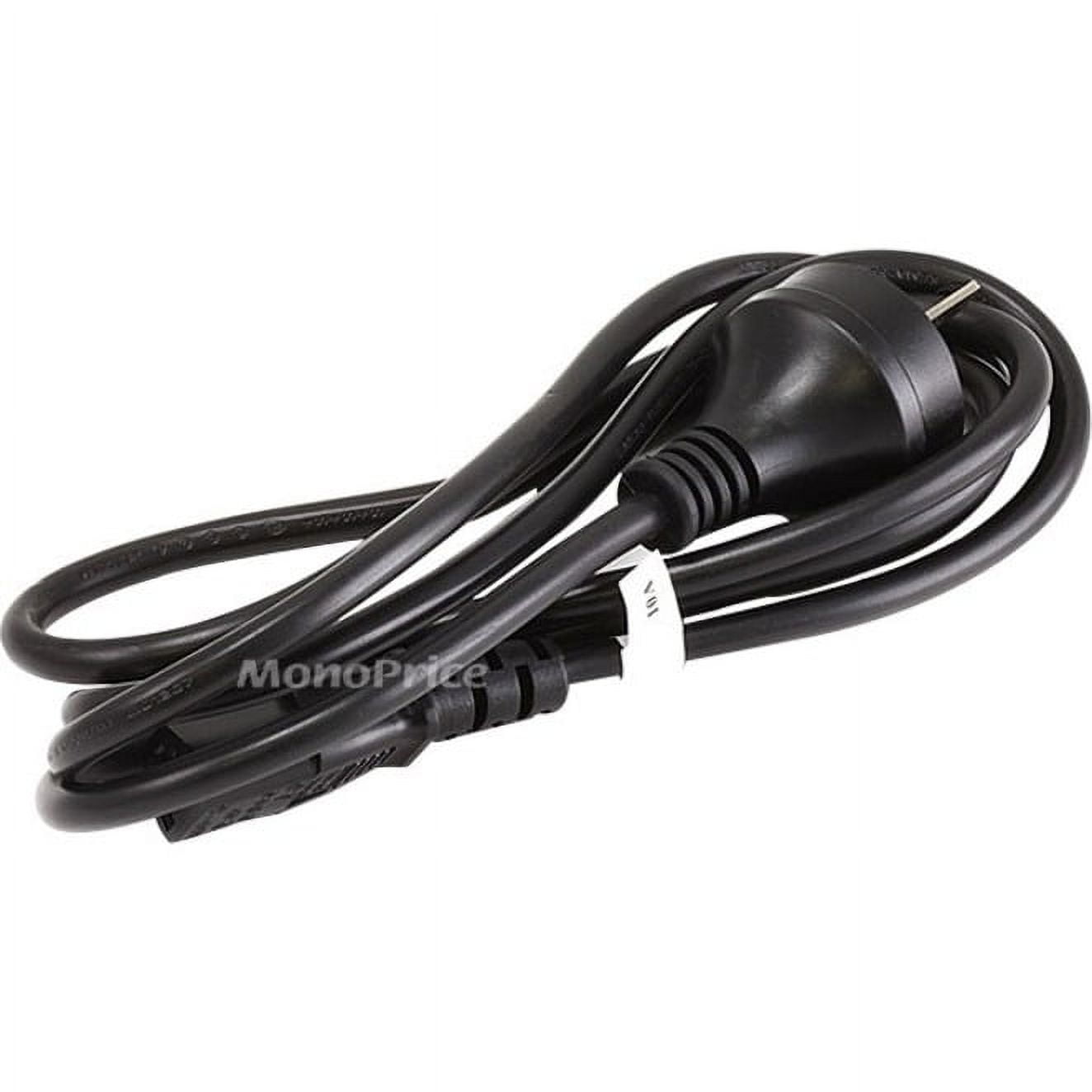 Monoprice Power Cord - 6 Feet - Black | AS/NZS 3112 (Australia/New ...