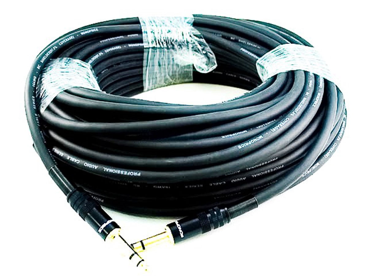 Monoprice Premier Series 1/4 Inch (TRS) Male to Male Cable Cord - 35 ...