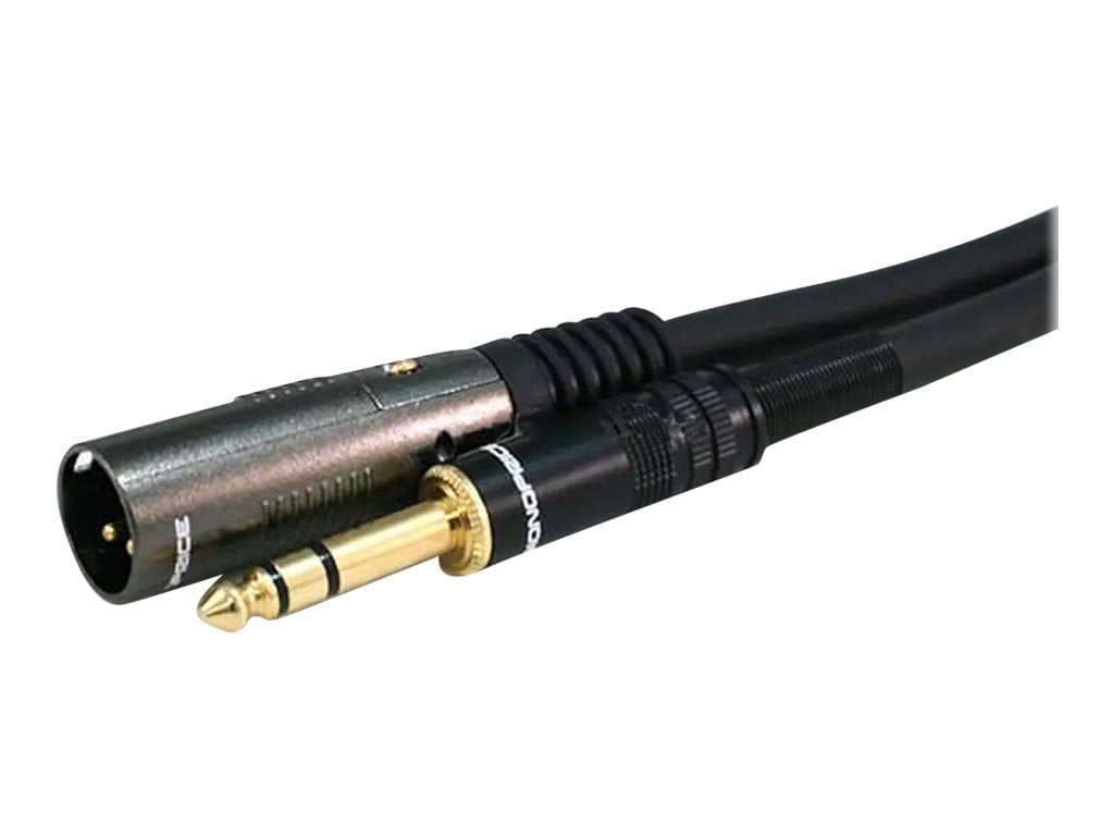 Monoprice Premier Series - Audio cable - XLR3 male to stereo jack male ...