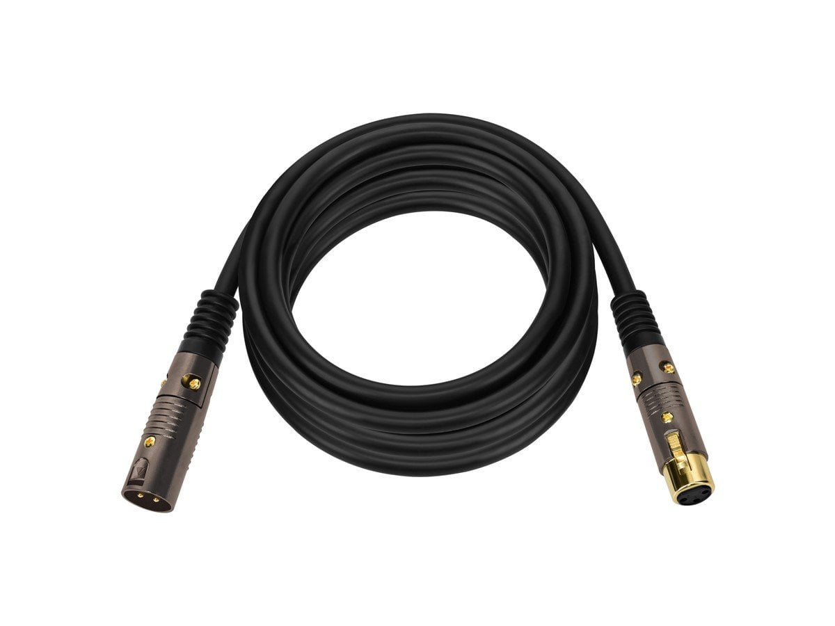 Monoprice XLR Male to XLR Female Cable [Microphone & Interconnect] - 25 ...