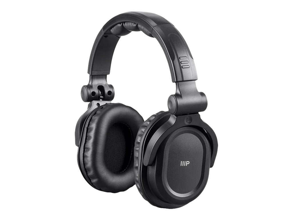 Monoprice Premium Hi-Fi DJ Style Over-the-Ear Pro Headphone ...
