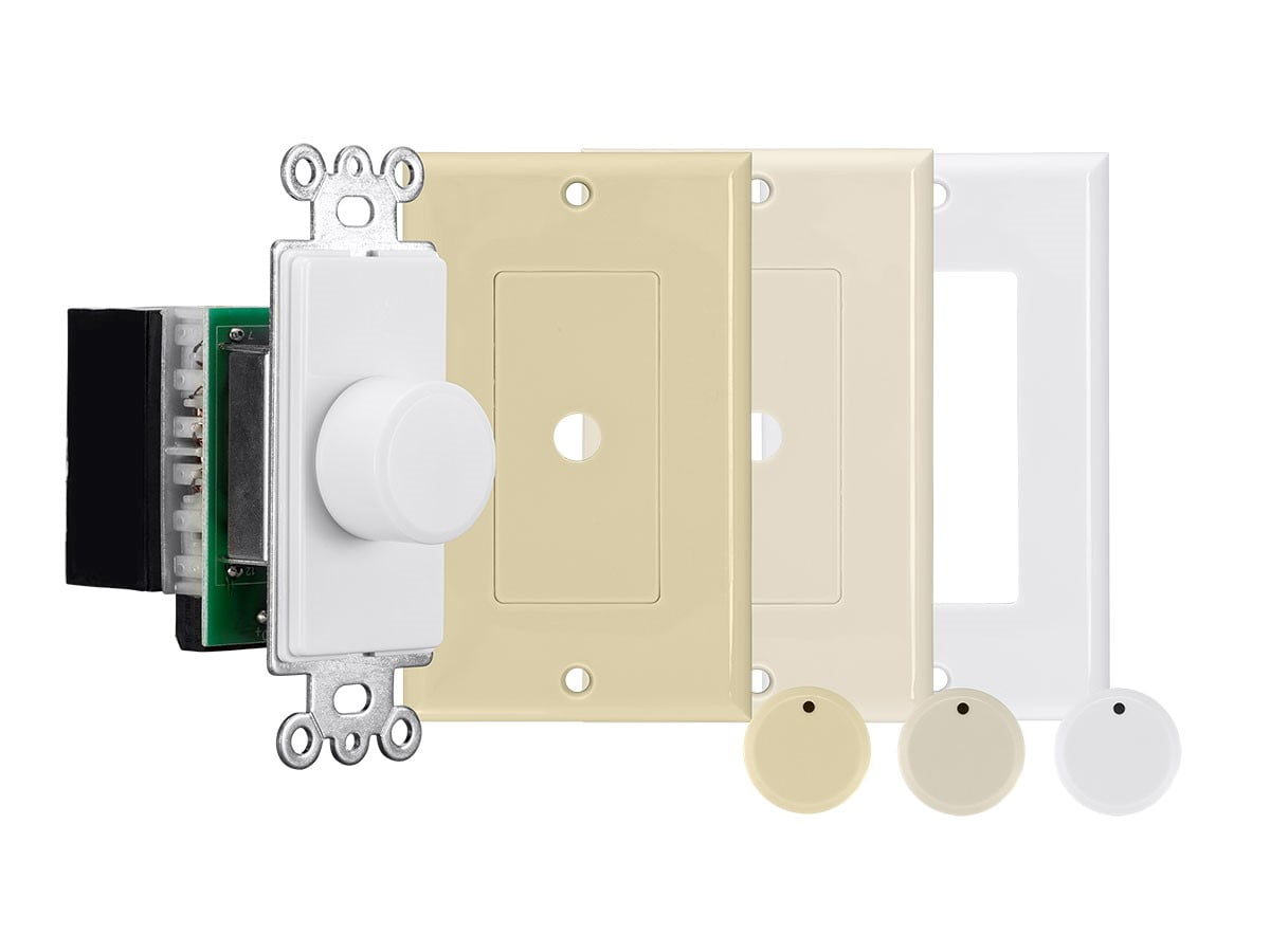 Monoprice RVC100-70 70V Rotary In-Wall/Inline Speaker Volume Control ...
