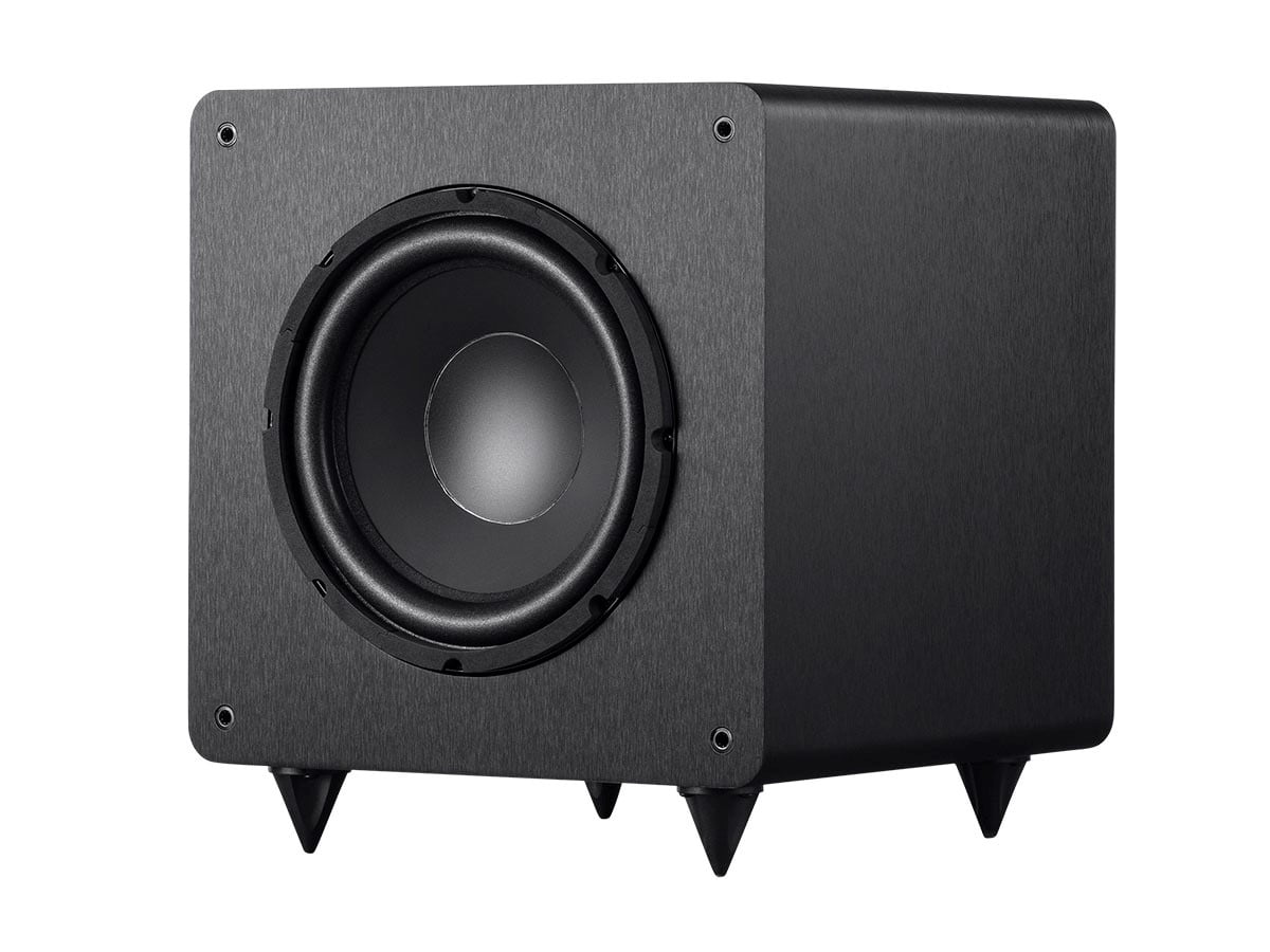 Monoprice SW-10 10in 150 Watt RMS Powered Subwoofer with Audio Speaker ...