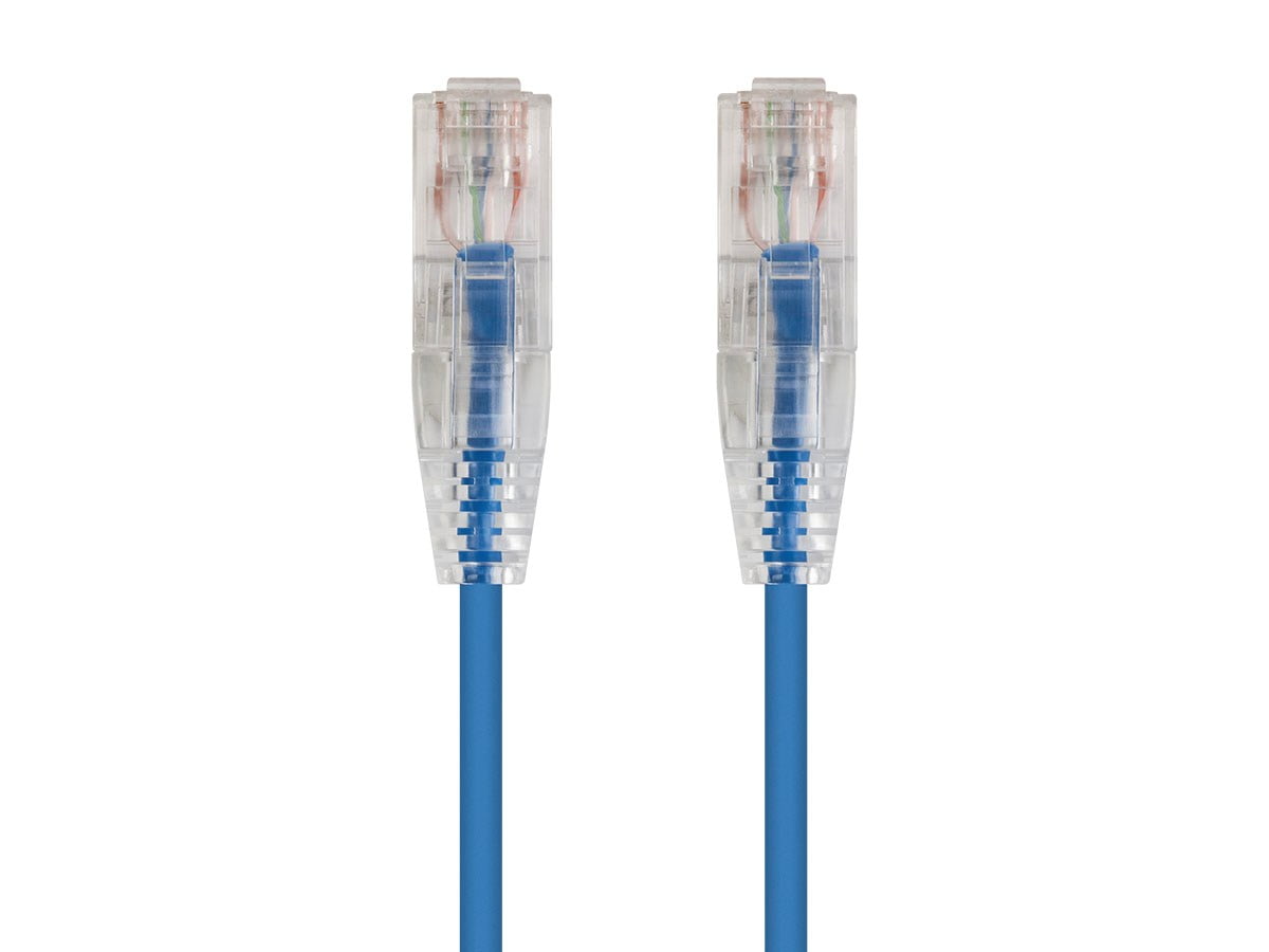 Monoprice SlimRun - Patch cable - RJ-45 (M) to RJ-45 (M) - 7 ft - UTP ...