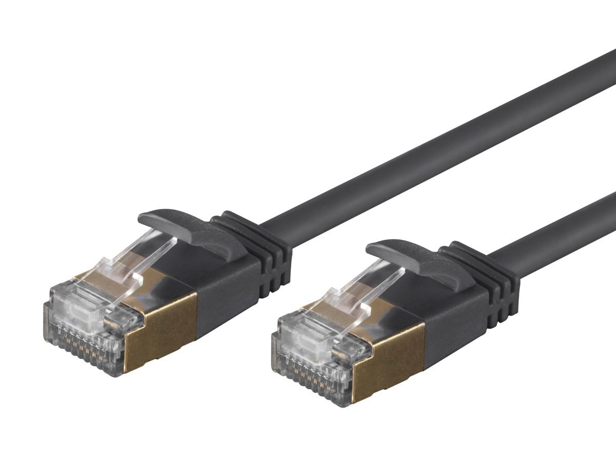 Monoprice SlimRun Cat6A Ethernet Patch Cable - Network Internet Cord ...