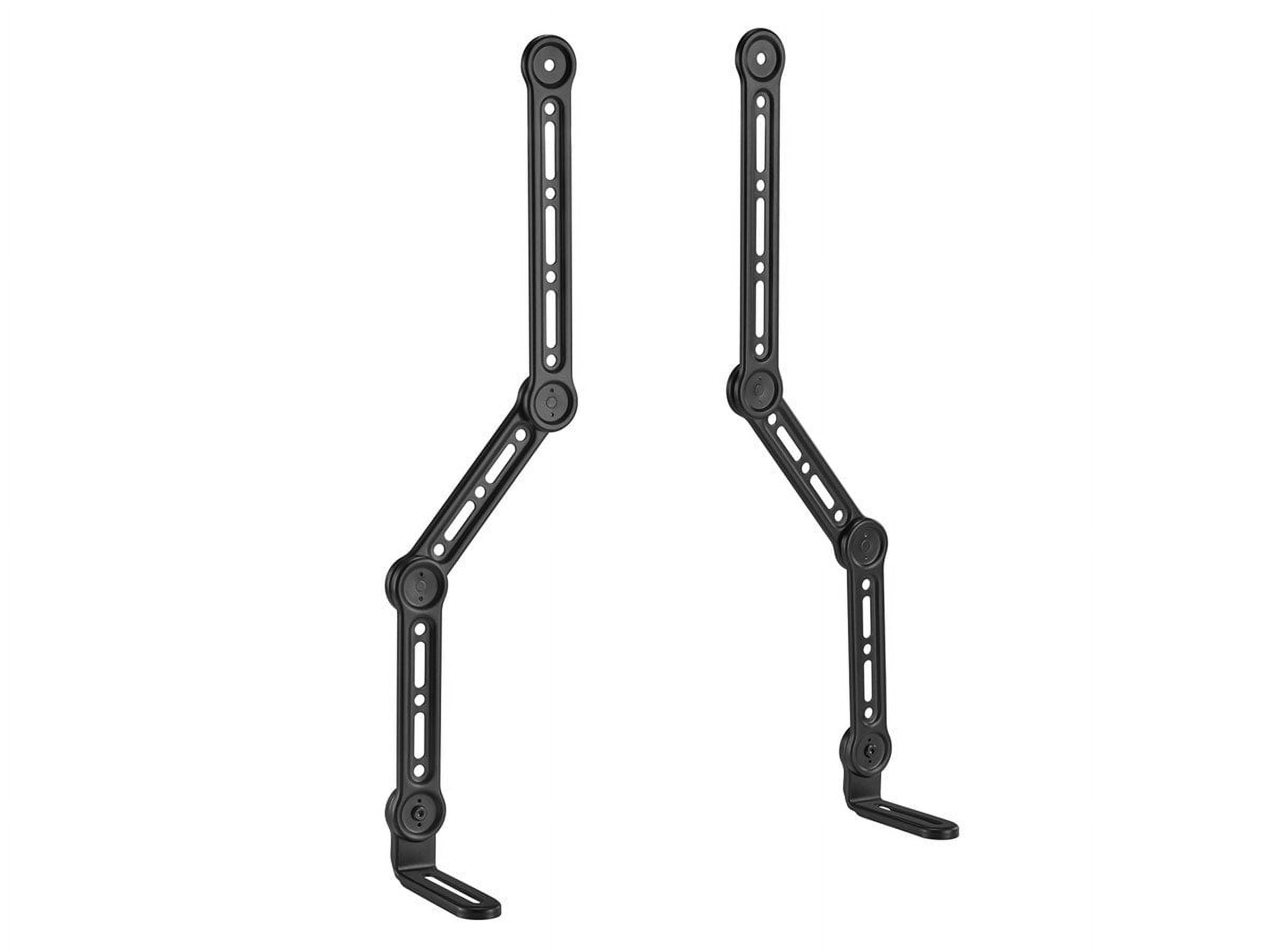 Monoprice Soundbar TV Mounting Brackets, Adjustable Arms for max 90‑in ...