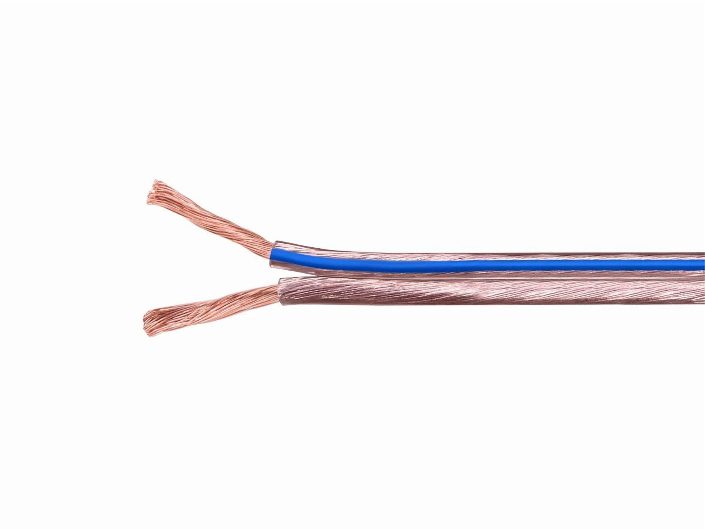 Monoprice Speaker Wire, Oxygen-Free CL2 Rated, 2-Conductor, 12AWG, 50ft ...