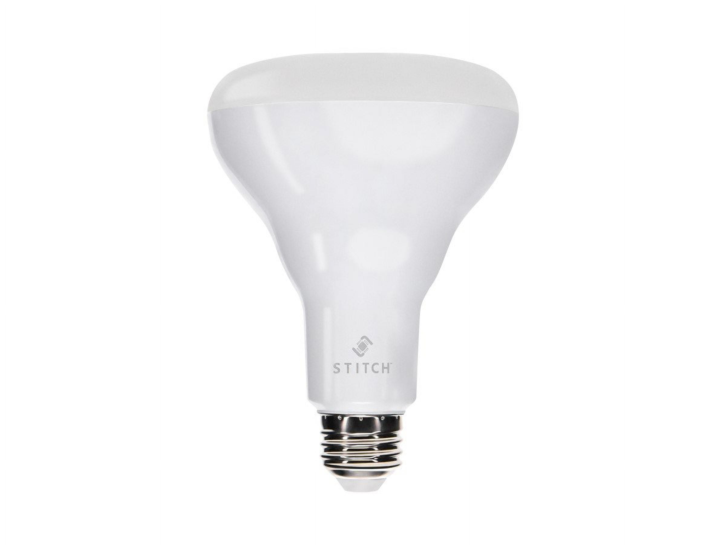 Monoprice Stitch Smart Wi‑Fi RGBCW Light Bulb, 8W, 650 Lumens, BR30 ...