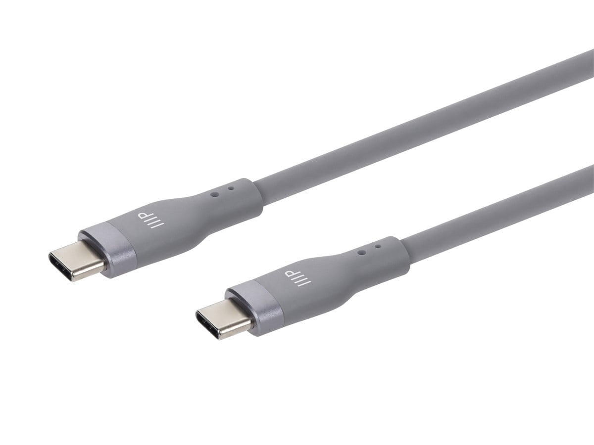 Monoprice USB-C to USB-C Silicone Charging Cable - USB 2.0, 240W PD ...