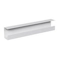 Monoprice Under Desk Cable Tray - Steel With Power Supply and Wire ...