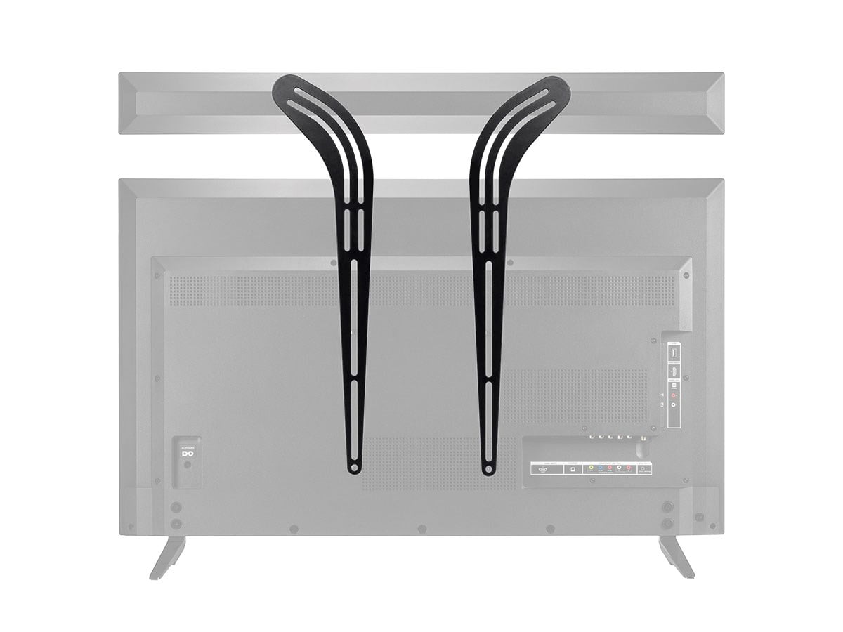 Monoprice Universal Floating Soundbar Mount Bracket for Freestanding or ...