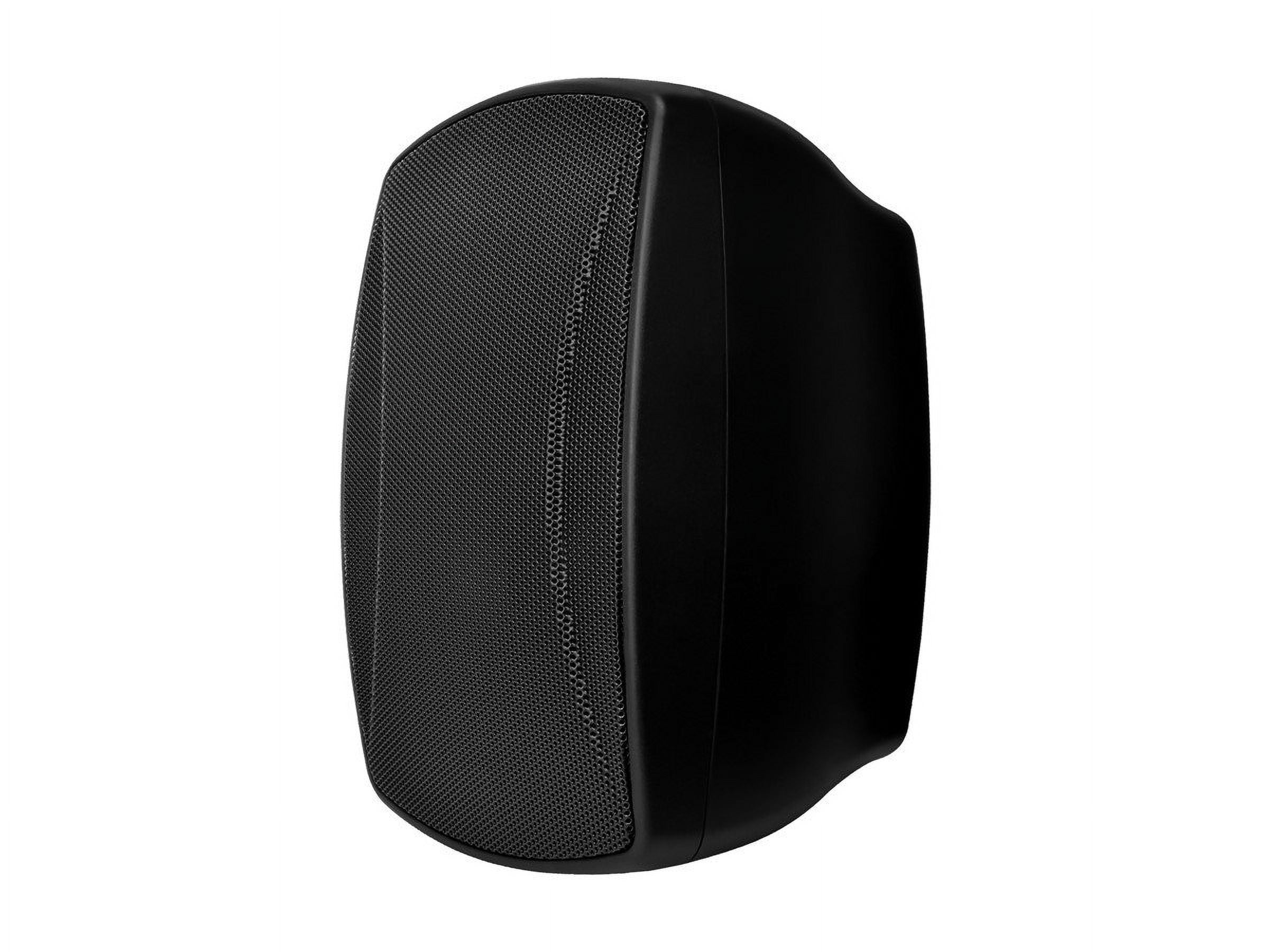 Monoprice WS-7B-42-B 4in. Weatherproof 2-Way 70V Indoor/Outdoor Speaker, Black (Each) For Use In ...