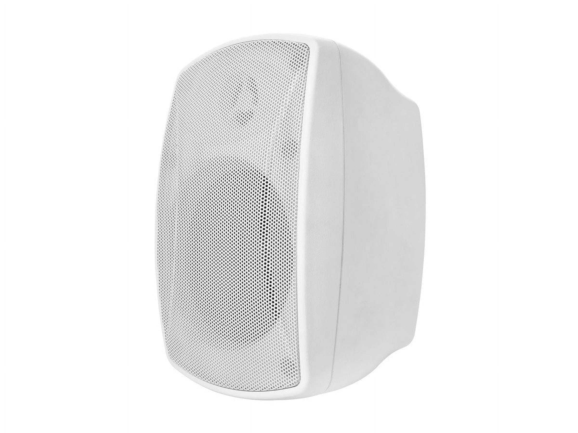 Monoprice WS-7B-42-W 4in. Weatherproof 2-Way 70V Indoor/Outdoor Speaker ...