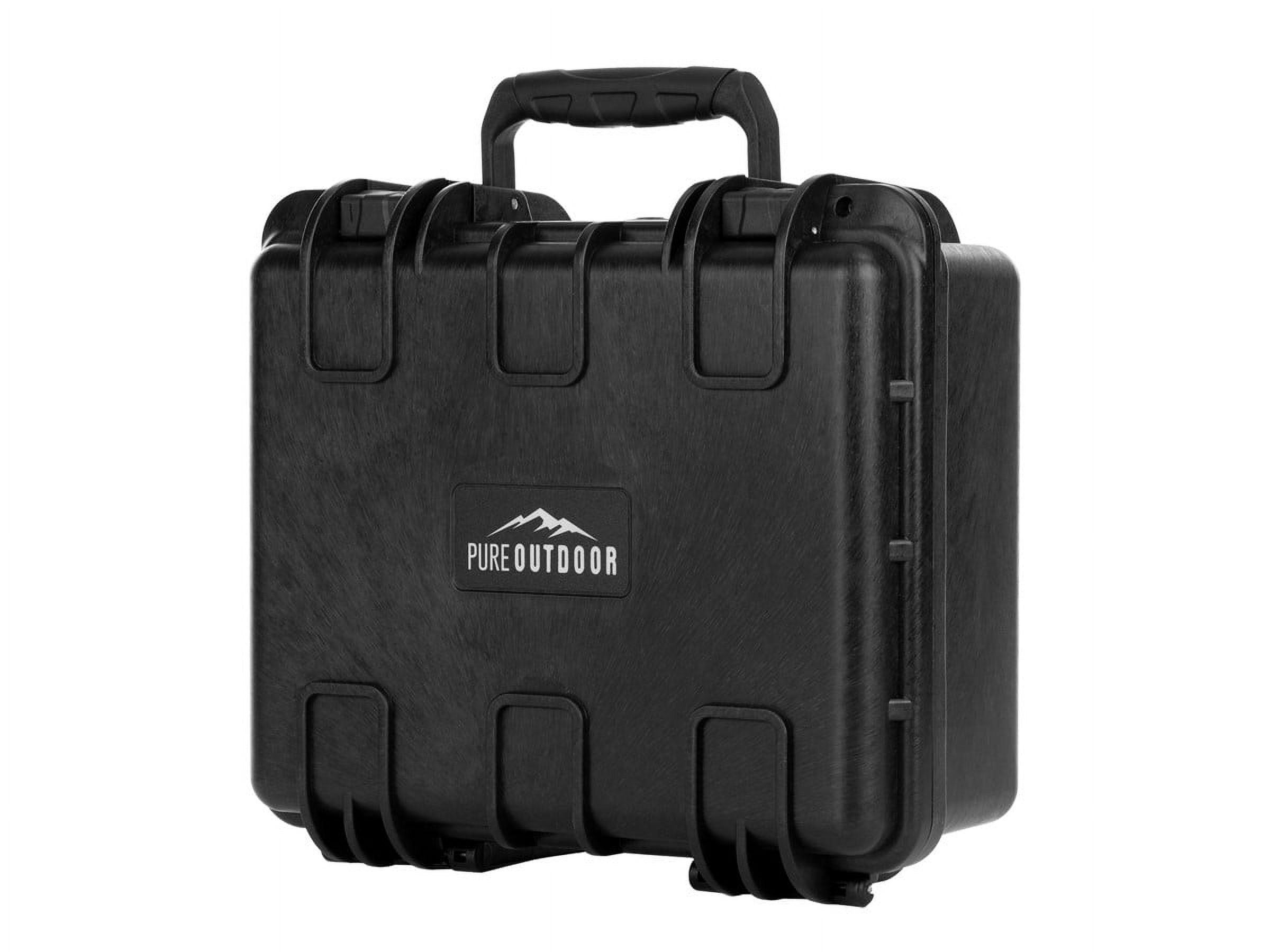 Monoprice Weatherproof Hard Case - 13in x 12in x 6in With Customizable ...