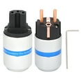 Monosaudio Power Plug Pure Copper Iec Power Connector For Professional