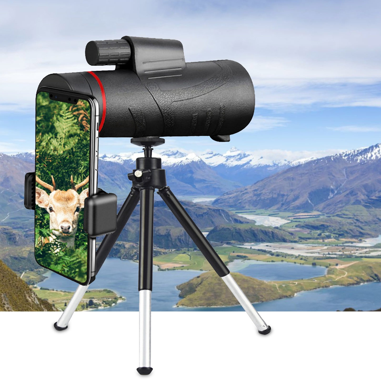 Monoscope 12x50 high-power high-definition new private mode large ...