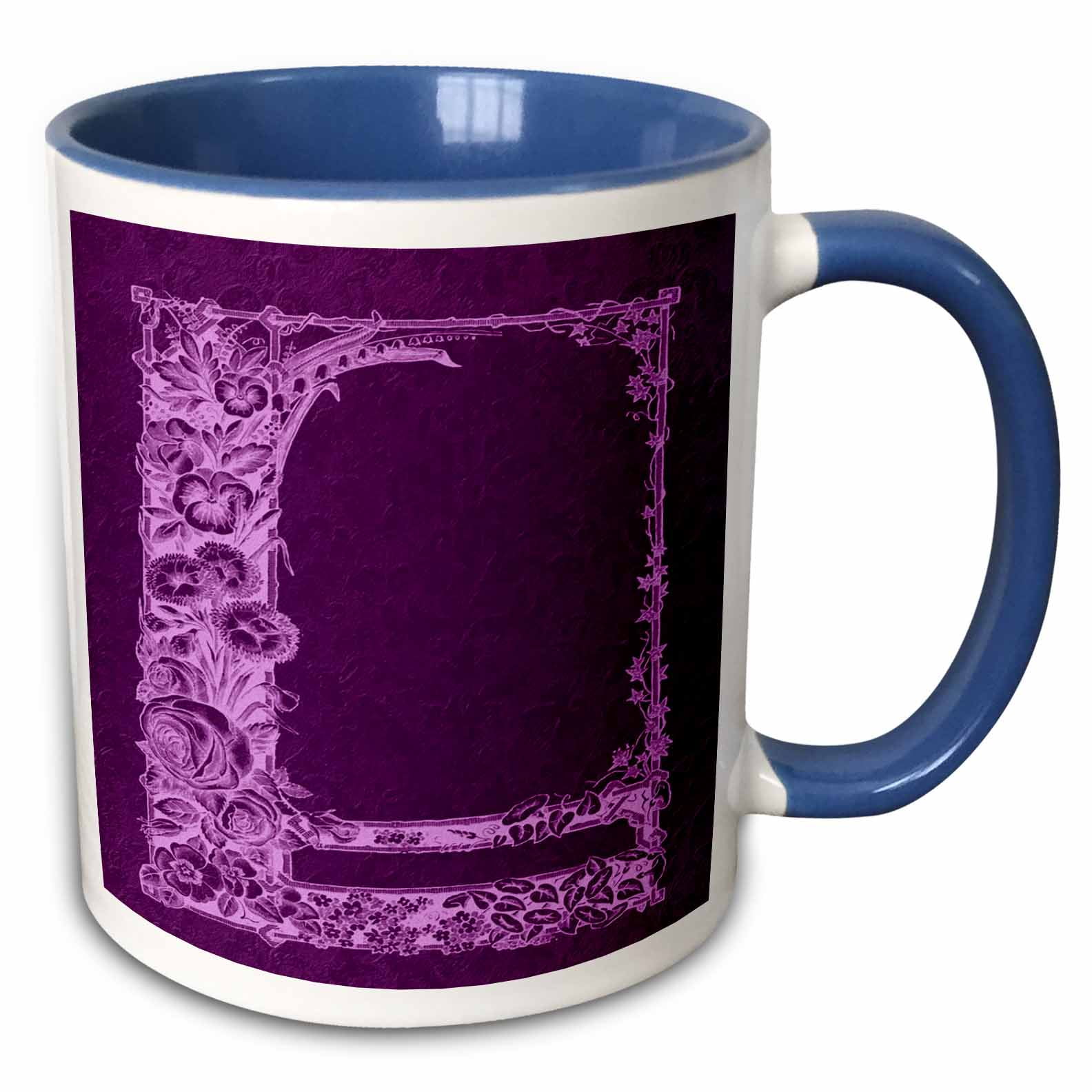 3drose, Monotone Floral Trellis Design in Negative on a Purple Damask ...
