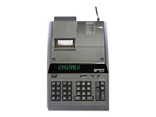 Monroe 8130X Heavy Duty Printing Calculator for Accounting and ...