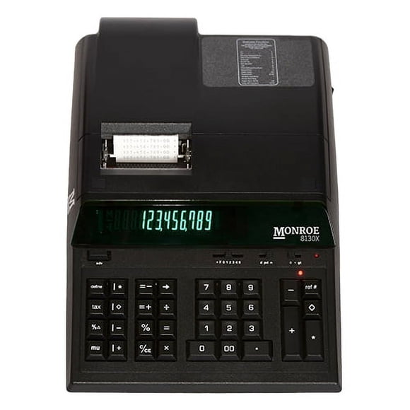 10 Key Calculator With Paper Tape