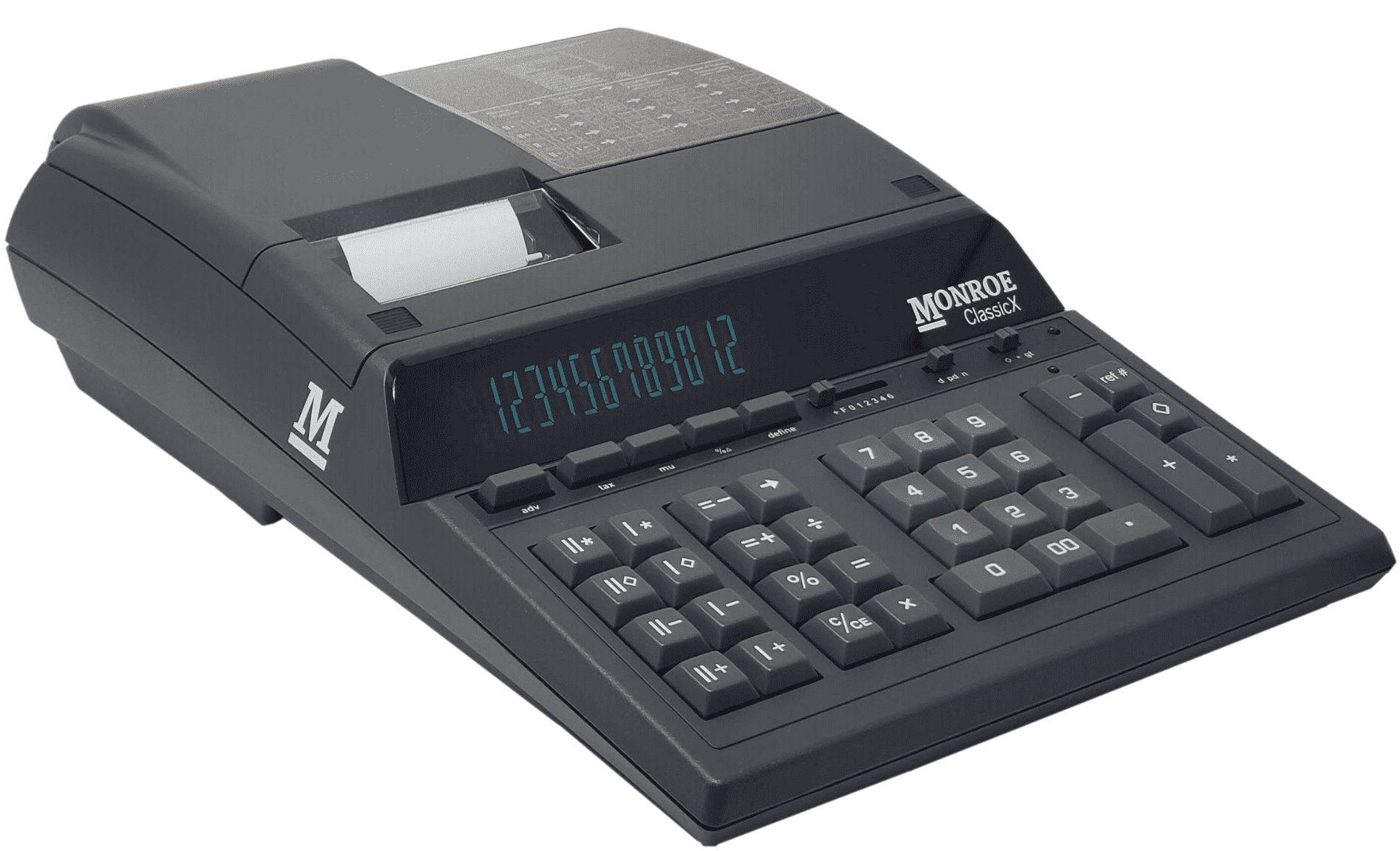 Monroe ClassicX Heavy-Duty Accounting Printing Calculator - Walmart.com
