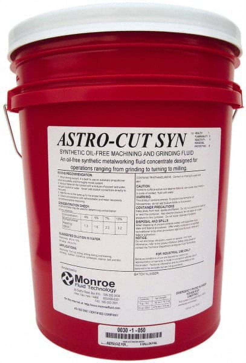Monroe Fluid Technology Astro-Cut SYN 5 Gal Pail Cutting & Grinding ...