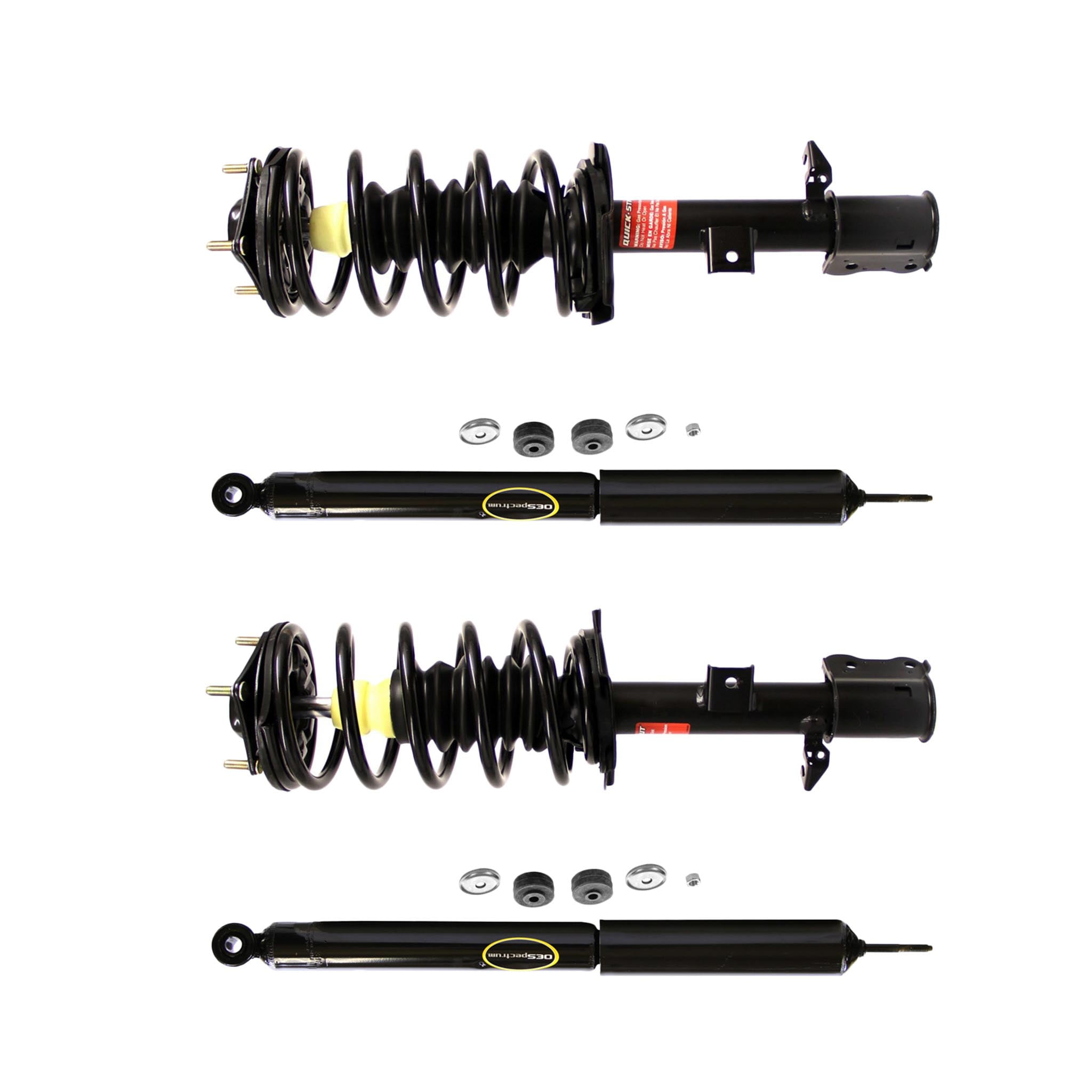 Monroe Front Rear Shocks & Struts Set For Ford Escape Mercury Mariner ...