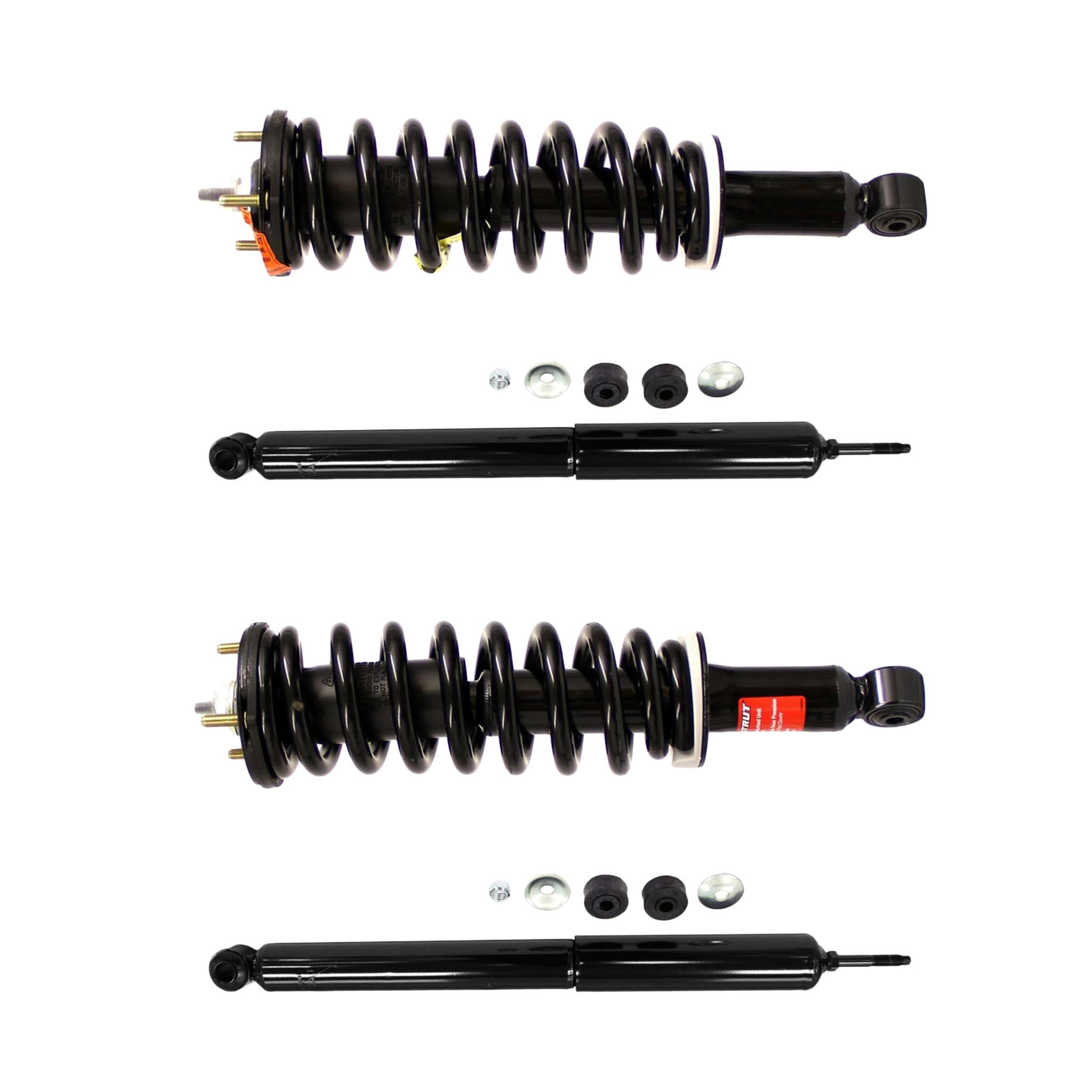 Monroe Front Rear Shocks & Struts Set Pair for 2001-2007 Toyota Sequoia ...