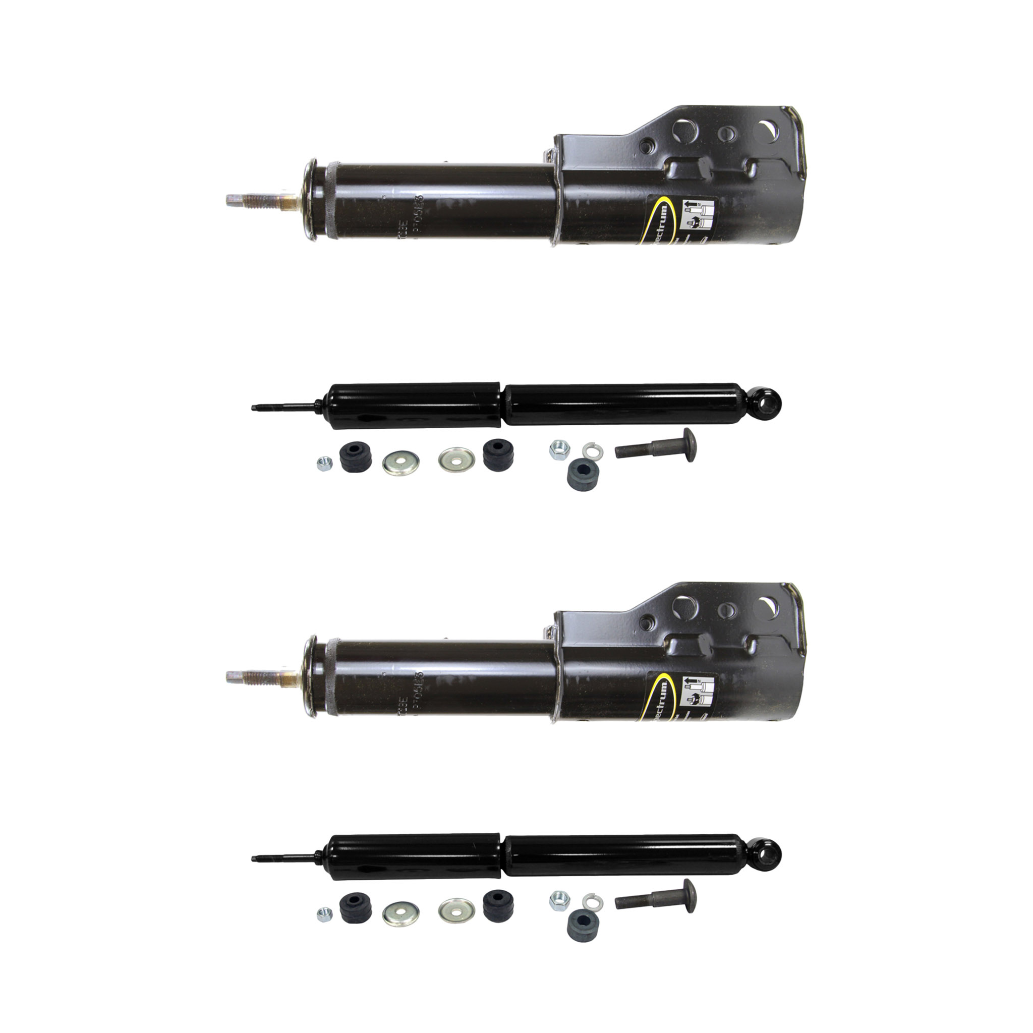 Monroe OESPectrum Front Rear Shocks Struts Kit For Chevy Camaro ...