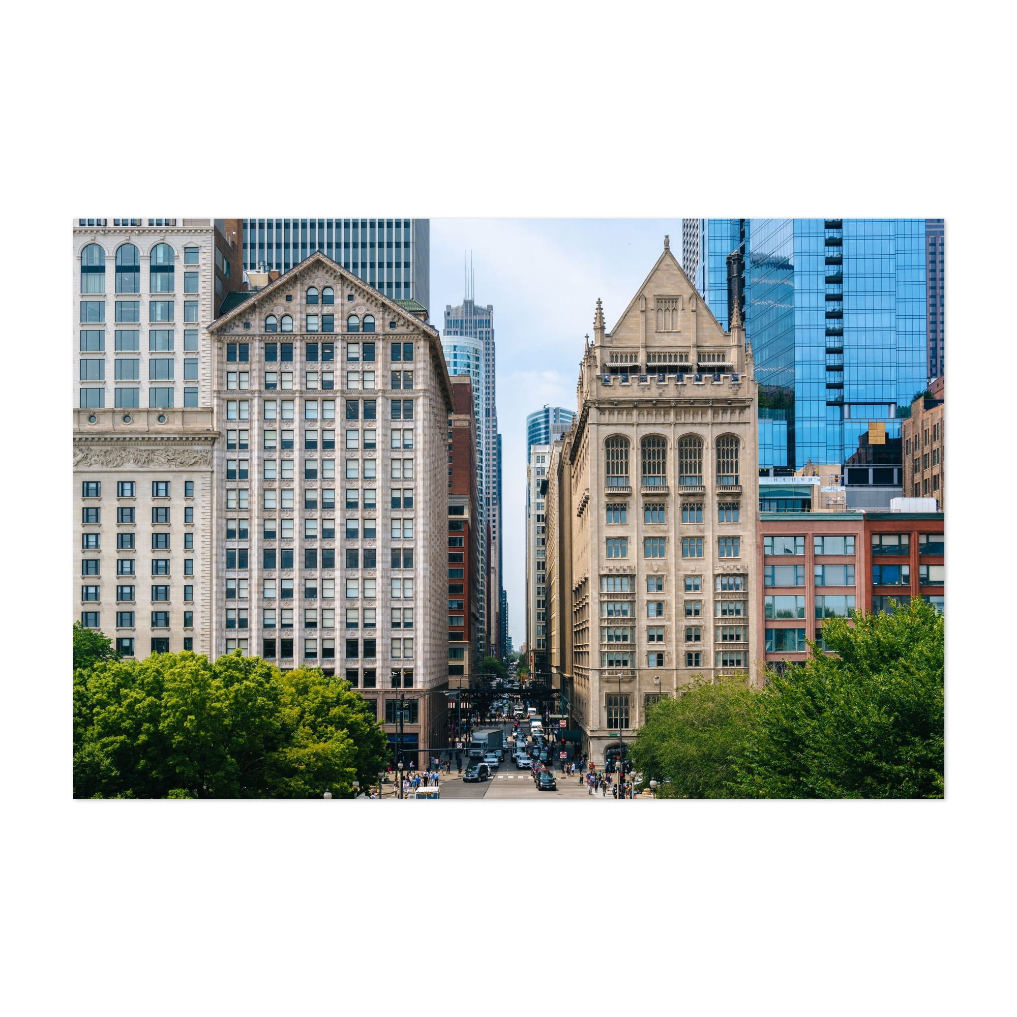 Monroe Street - Chicago Illinois Photography Cityscape Architecture ...