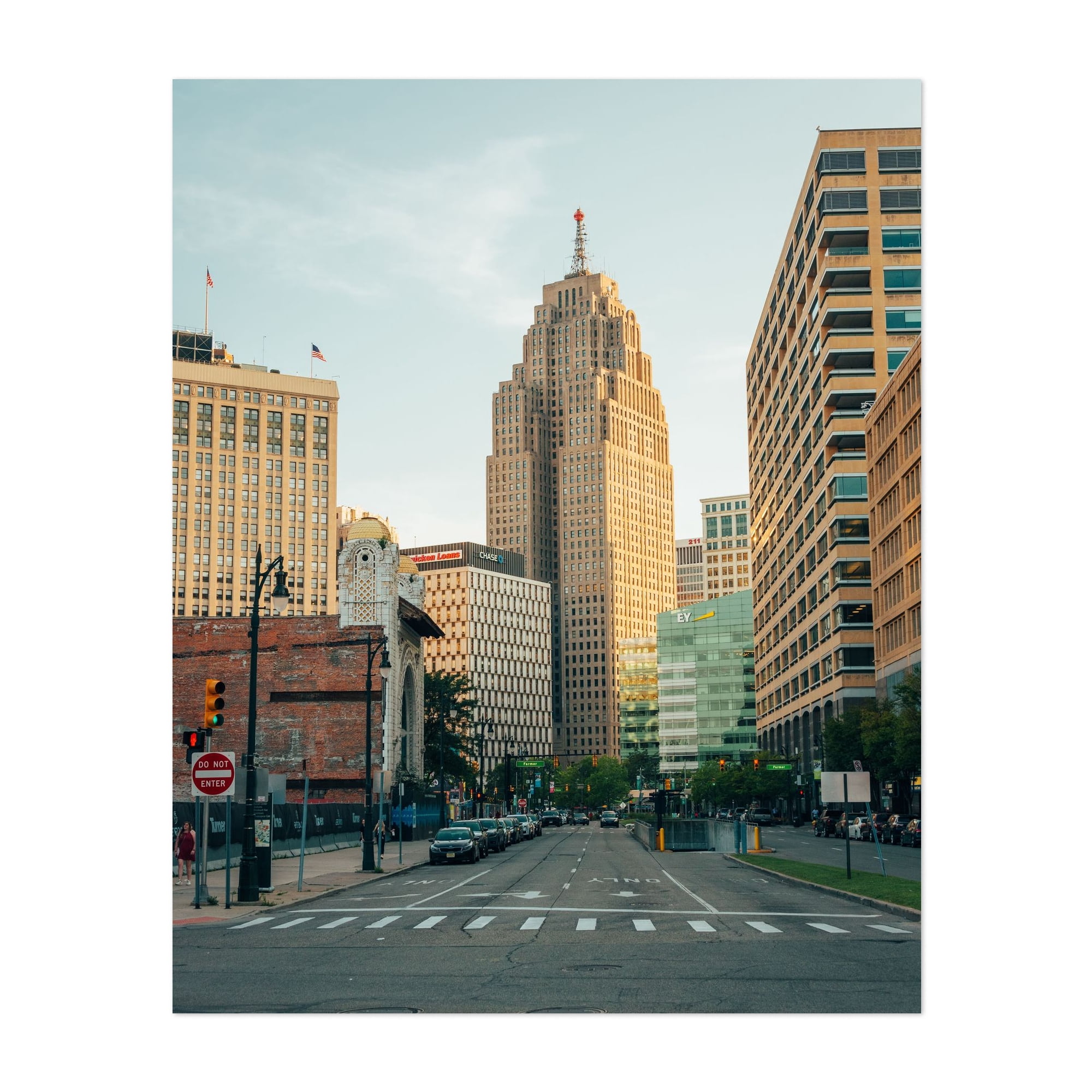 Monroe Street, Detroit - Detroit Michigan Photography Cityscape ...