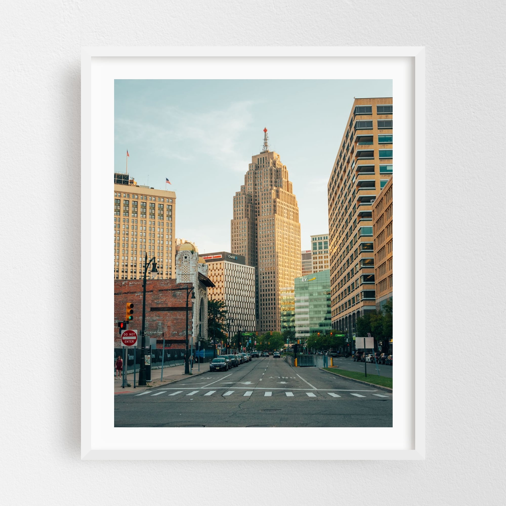Monroe Street, Detroit - Detroit Michigan Photography Cityscape ...